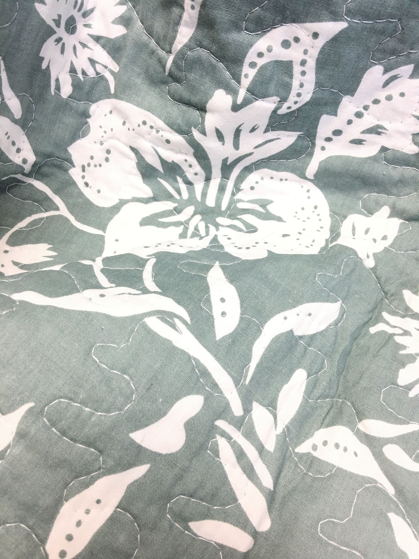 Amberley Rowland Floral Cotton 3-Piece King Reversible Quilt Bedding S ...